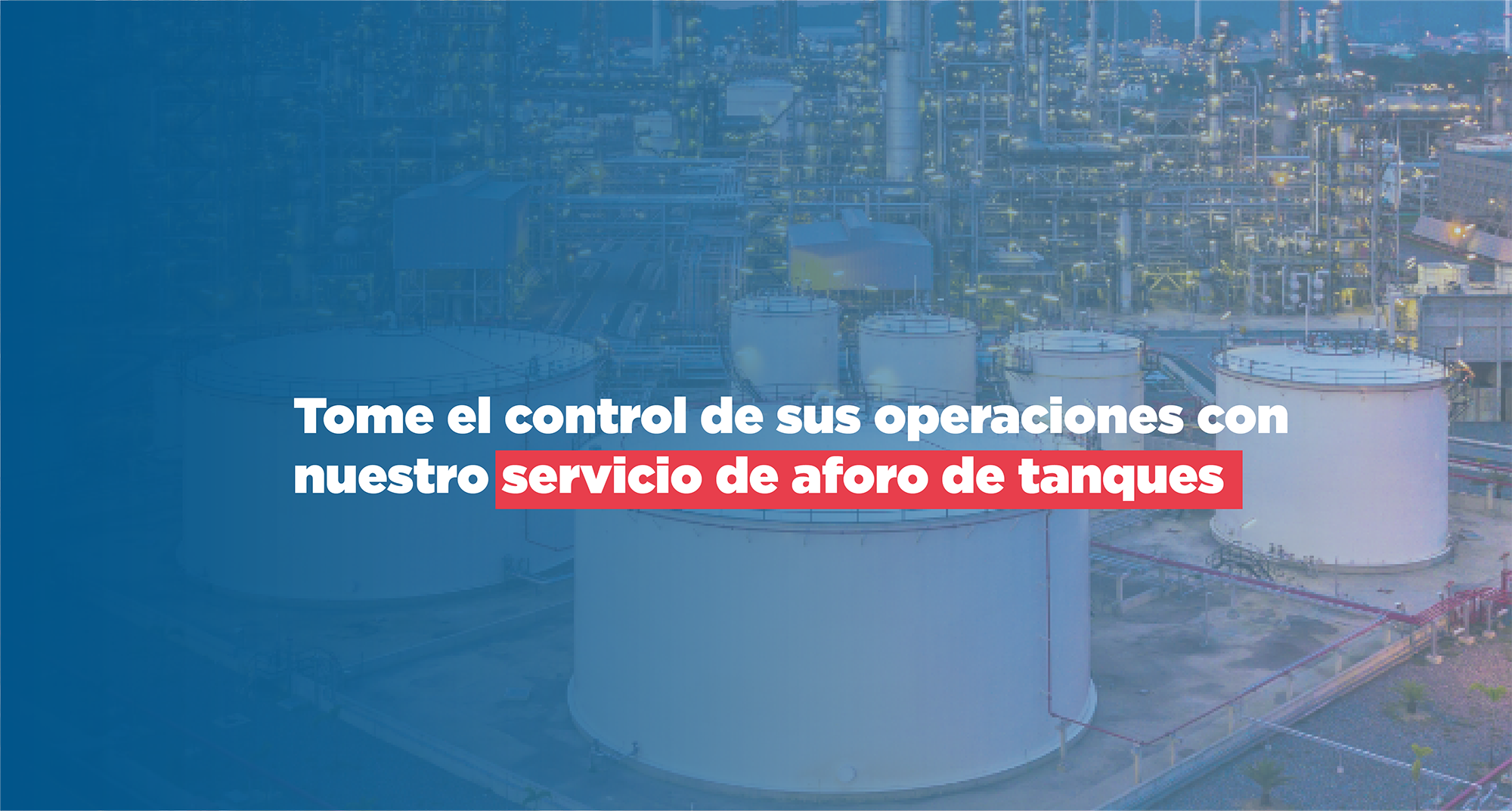 Servicio de aforo de tanques